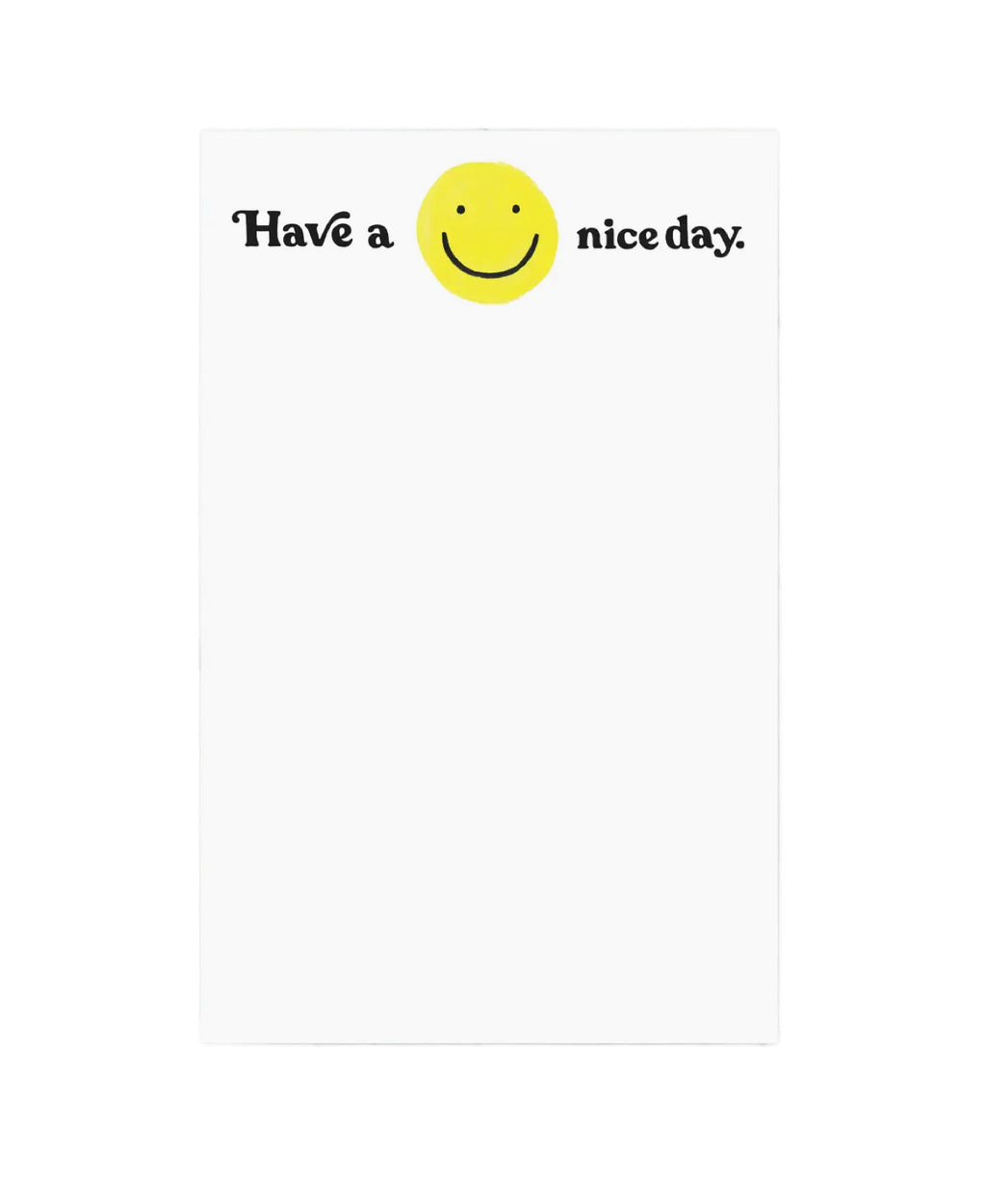 Have A Nice Day Notepad – LOLA NEW YORK